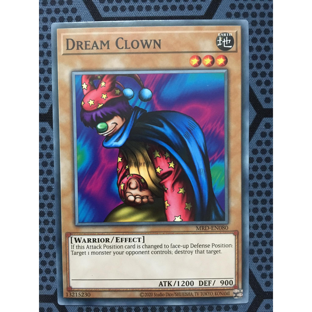 Bài yugioh thời đầu duel monster - Dream Clown - MRD-EN080 - Common ...