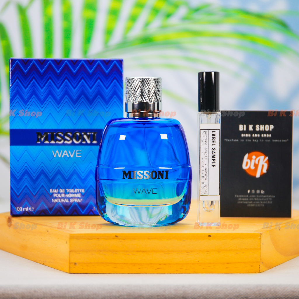 Bi K Shop - Nước hoa nam Missoni Wave Misson [Mau thử] | Shopee Việt Nam