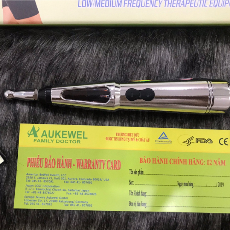 Bút châm cứu bấm huyệt trị xoang AUKEWEL DR LASER AK-2000C - Công Nghệ ...
