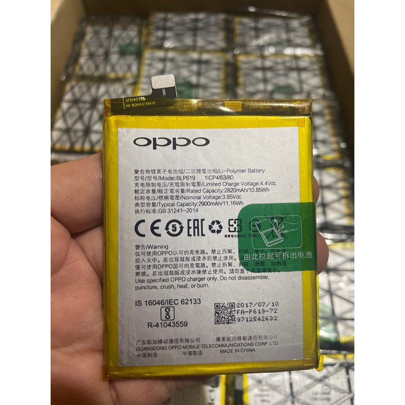 Pin Oppo Neo9s A39 / F3 lite A57 ( Blp619 ) Zin hãng , bảo hành 3 tháng ...