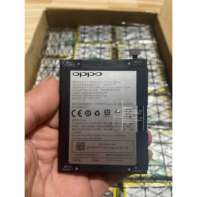 Pin Oppo Neo7/ A33 ( Blp577 ) zin hãng, bảo hành 1 tháng | Shopee Việt Nam