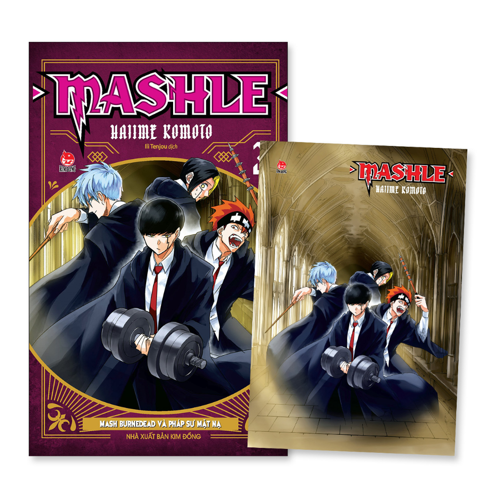Truyện tranh MASHLE - Lẻ tập 1 2 3 4 5 6 7 8 9 10 11 12 - NXB Kim Đồng ...