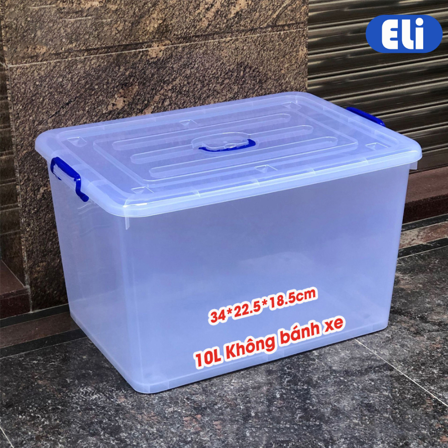 Thùng nhựa để đồ chơi trong suốt ELI 6,5L/10L/15L/20L | Shopee Việt Nam