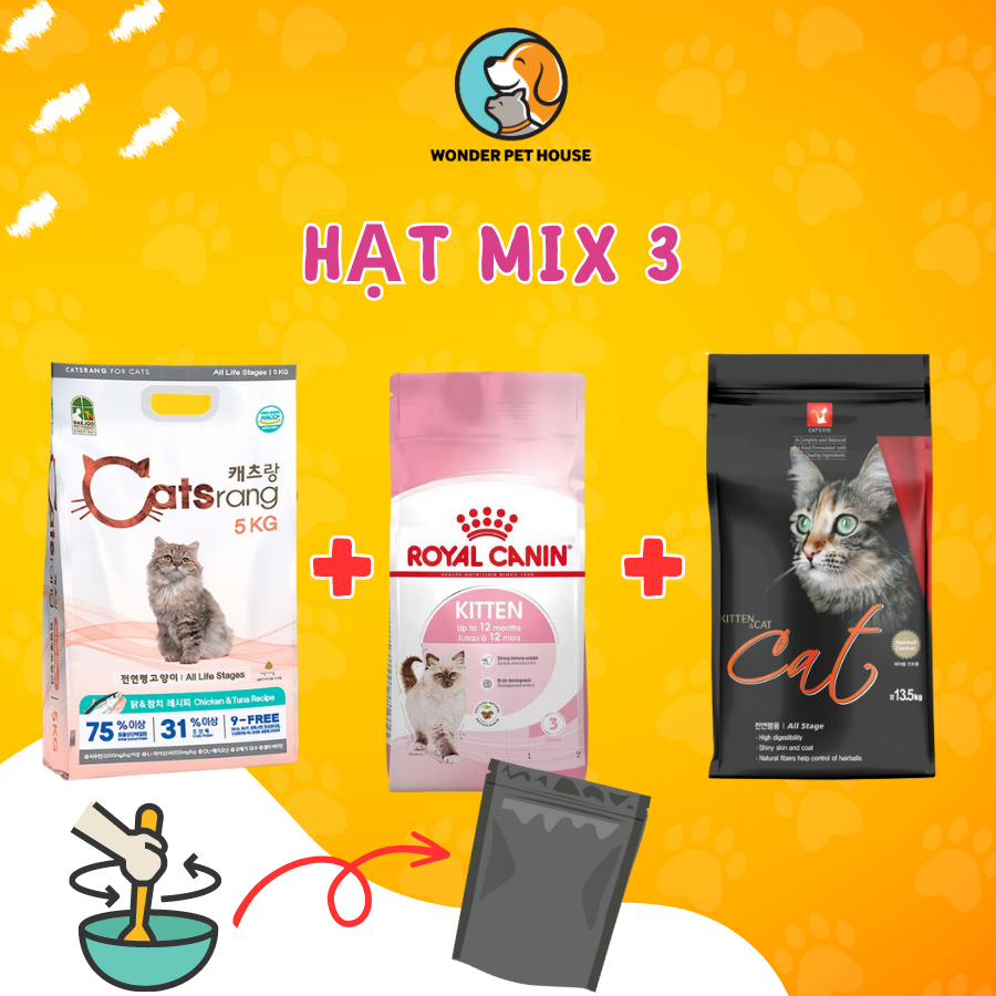Hạt Mèo Gói Mix CATSRANG CATSEYE CANIN SC 1kg Tiêu Búi Lông - Tăng Cường Hệ Miễn Dịch | Shopee ...