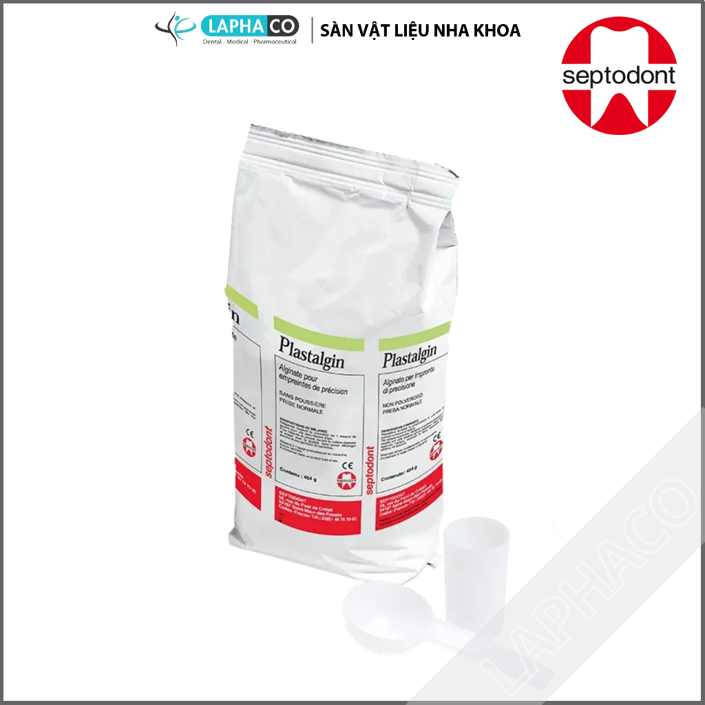 [Septodont] Plastalgin - Vật liệu lấy dấu Alginates (Túi 454g) | Shopee ...