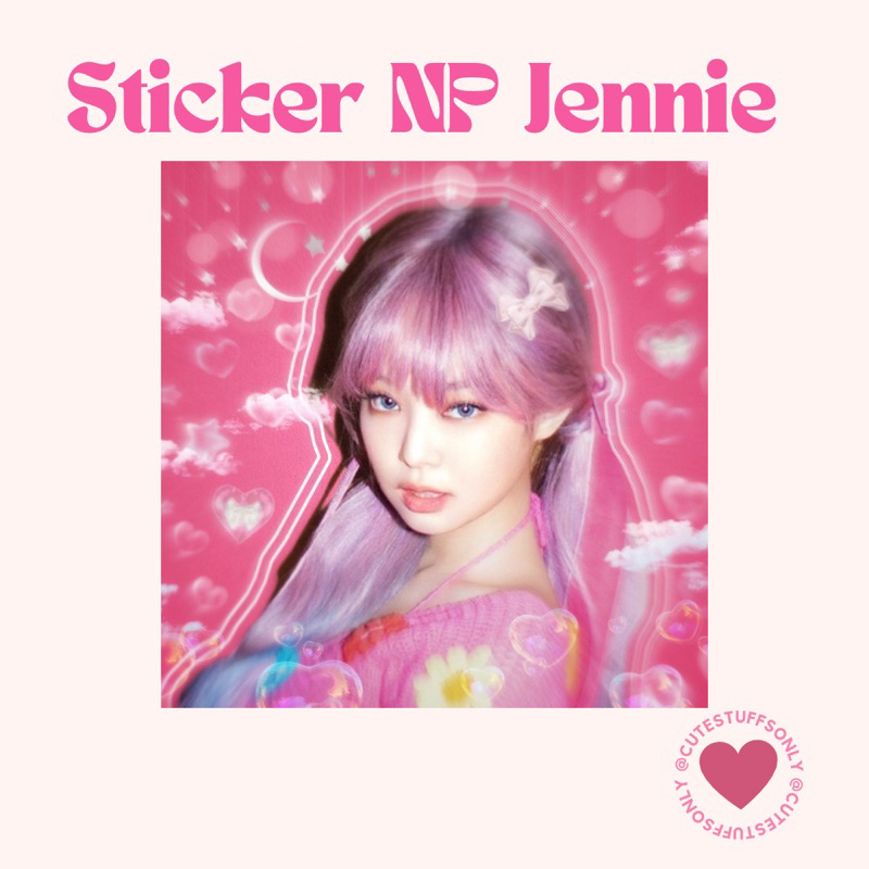 STICKER NIÊM PHONG JENNIE DREAMY - BLACKPINK - KPOP | Shopee Việt Nam