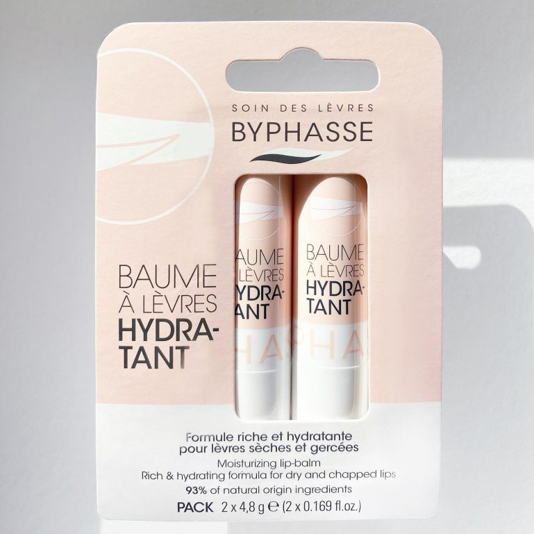 Set 2 Son Dưỡng Môi Byphasse, Mờ Thâm, Chống Nứt Nẻ, Chống Nắng ...
