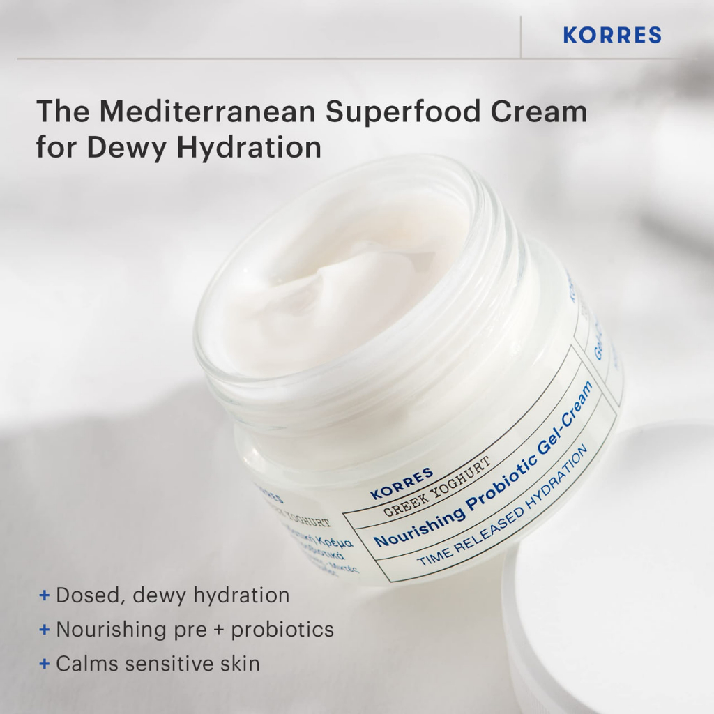 Korres date 7/2024 kem sữa chua dưỡng ẩm 48h Moisture Pro day cream Gel ...
