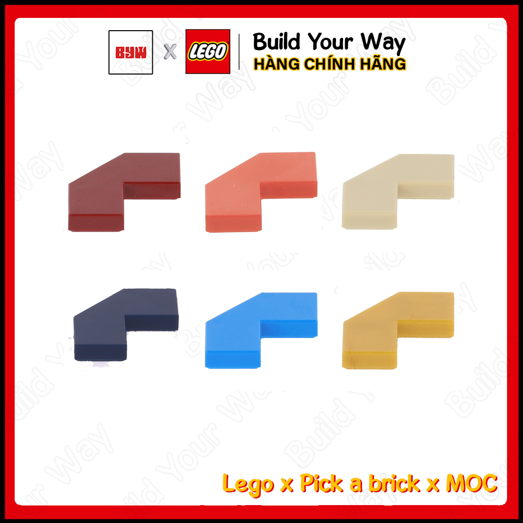 Gạch Lego chính hãng Tấm trơn 2x2 cắt góc / Part 27263: Tile, Modified ...