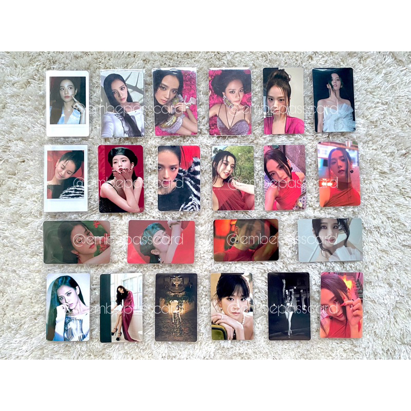 [CHÍNH HÃNG - SẴN] Card Off JISOO Blackpink Solo Album ME | Shopee Việt Nam