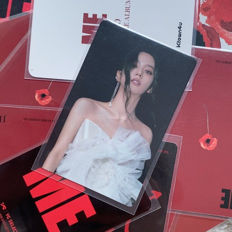 [CHÍNH HÃNG - SẴN] Card Off JISOO Blackpink Solo Album ME | Shopee Việt Nam