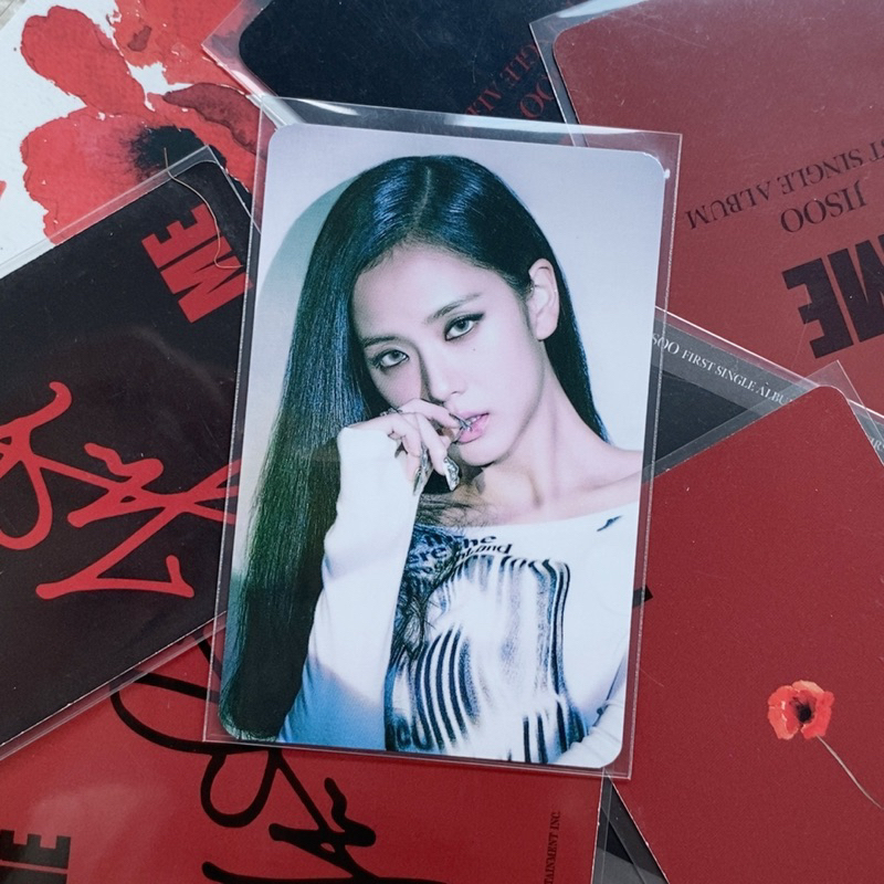 [CHÍNH HÃNG - SẴN] Card Off JISOO Blackpink Solo Album ME | Shopee Việt Nam