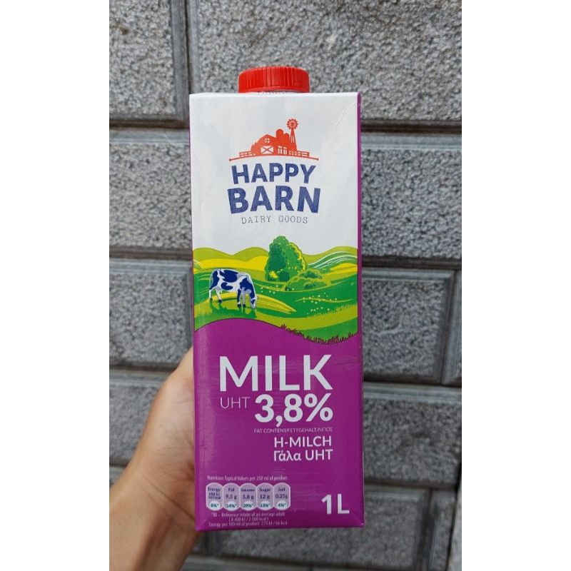 Sữa Tươi Balan Happy Barn 38% Béo (Thùng 12 Hộp) | Shopee Việt Nam