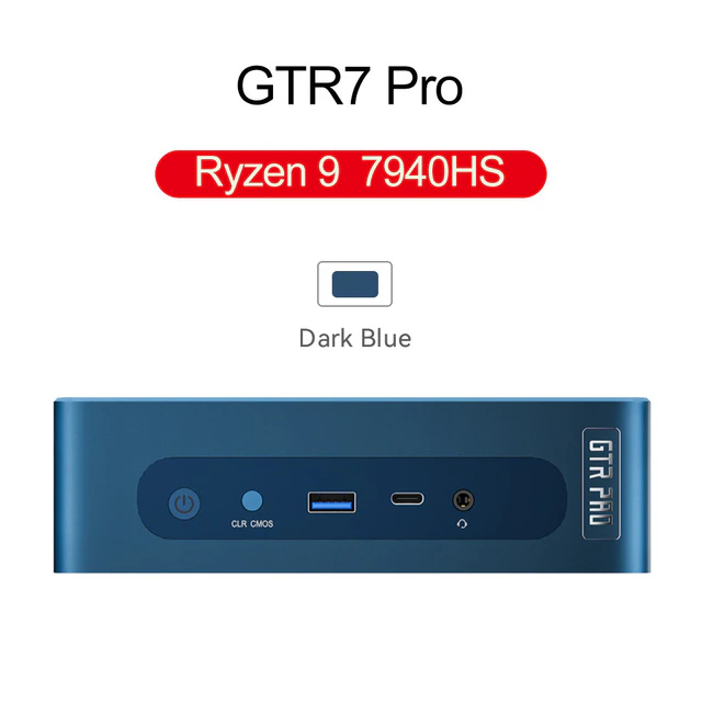 Máy tính Beelink GTR7 Pro Gaming Mini PC Ryzen 9 7940HS upto 65W TDP ...