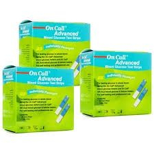 (DATE XA) Que test thử tiểu đường ONCALL ADVANCE ( 25 test ) | Shopee ...