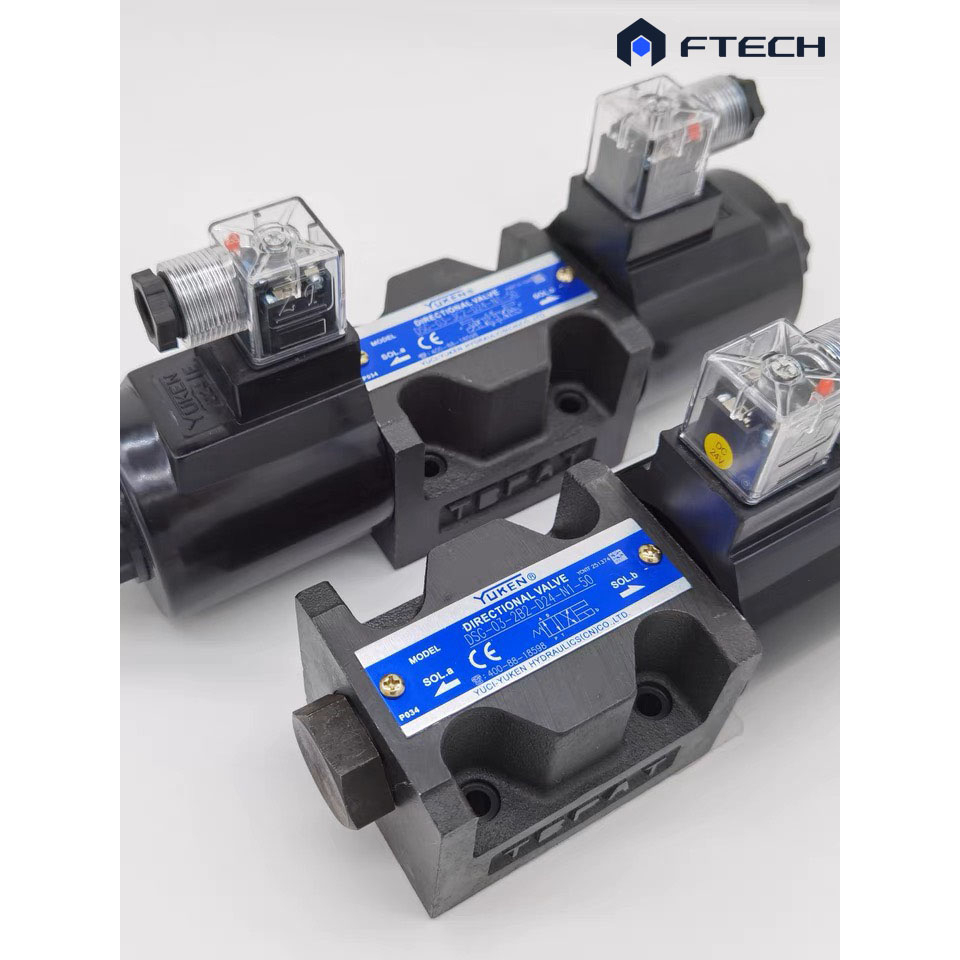 VAN THỦY LỰC YUKEN DSG-01-2B2-N1-50 AC220/DC24V, DSG-01-2B3B-N1-50 AC220/DC24V, DSG-01-3C2-N1-50 ...