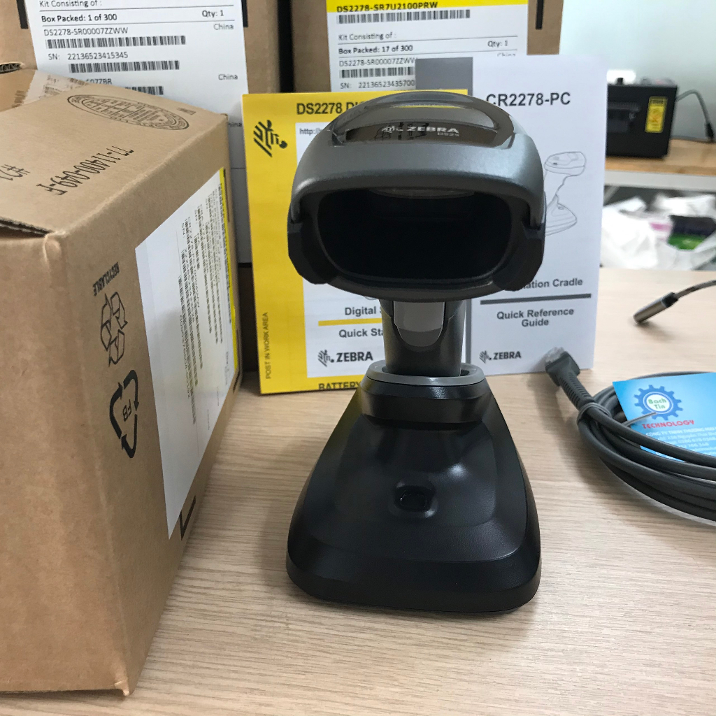 Máy quét barcode 2D Zebra DS2278, máy quét mã vạch 1D, 2D zebra(DS2278-SR7U2100PRW) | Shopee ...
