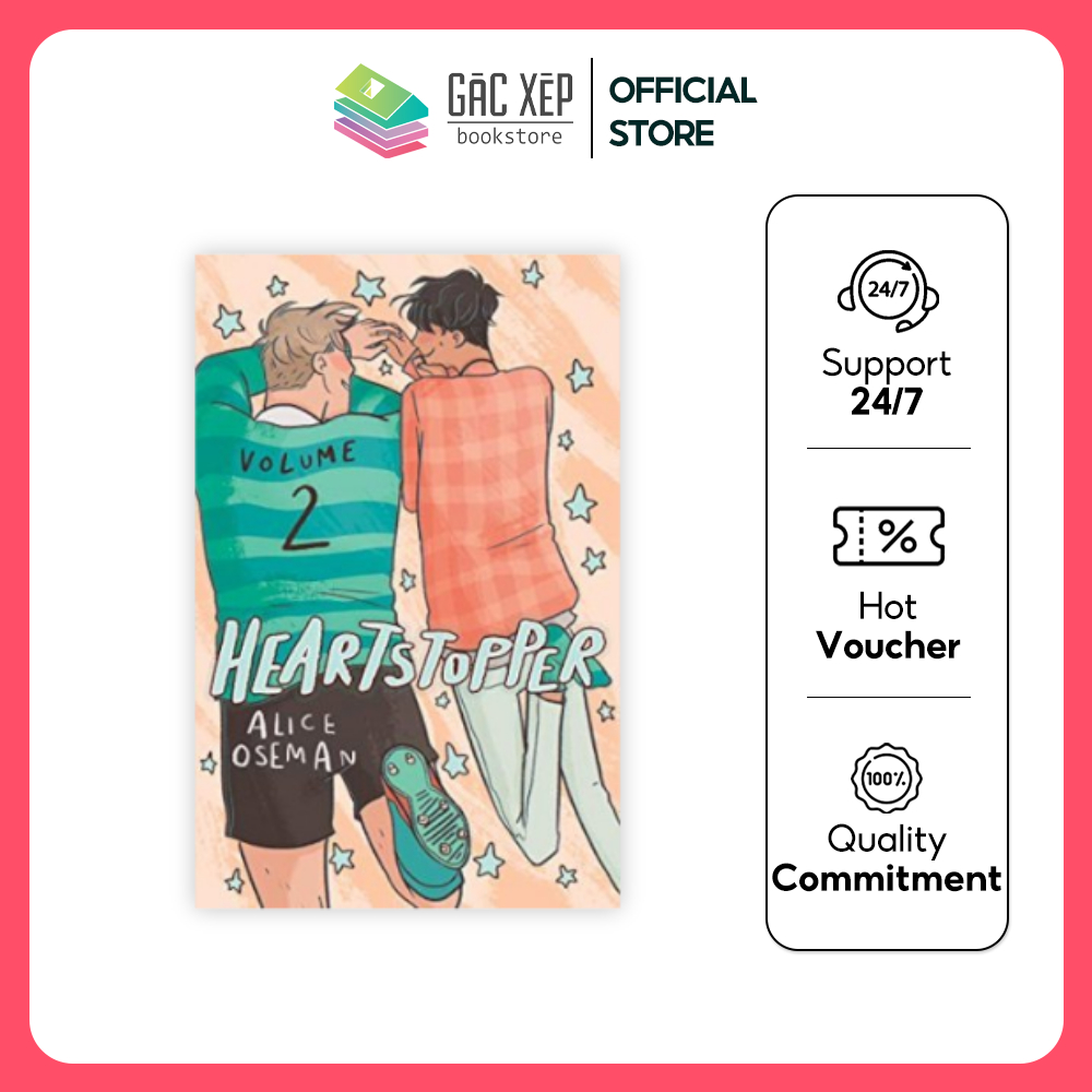 Heartstopper (Volume 2) by Alice Oseman- Gacxepbookstore | Shopee Việt Nam