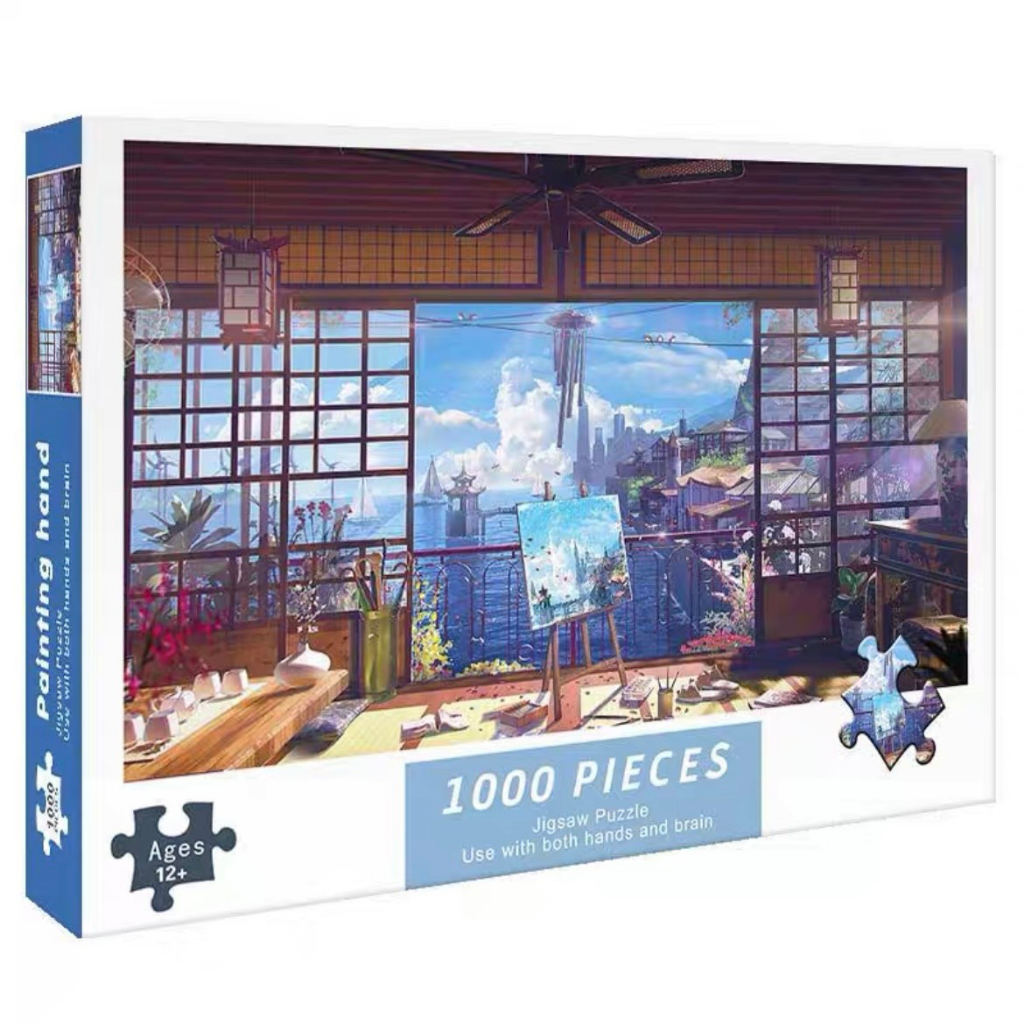 Bộ Tranh Ghép Xếp Hình 1000 Pcs Jigsaw Puzzle (Tranh ghép 70*50cm) Bản ...