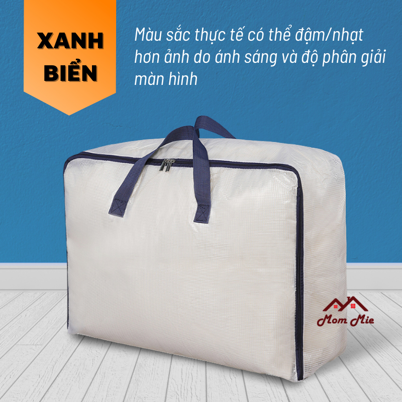Túi đựng quần áo, chăn mền bằng nhựa PVC chống thấm, nhiều kích cỡ ...