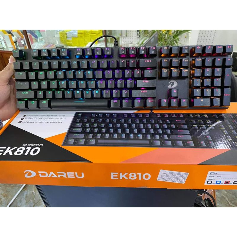 Bàn phím cơ 2nd Dareu Ek1280 Ek880 Led RGB 16.8triệu màu | Shopee Việt Nam