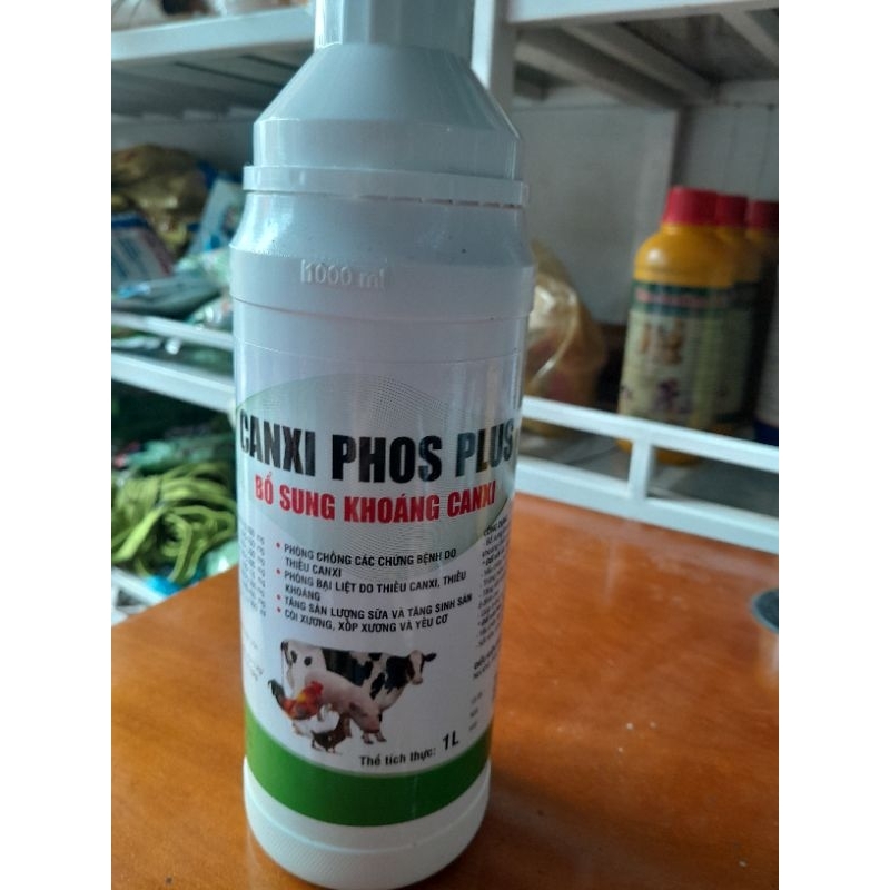 thuốc thú y canxi( can xi phos plus 1l) | Shopee Việt Nam