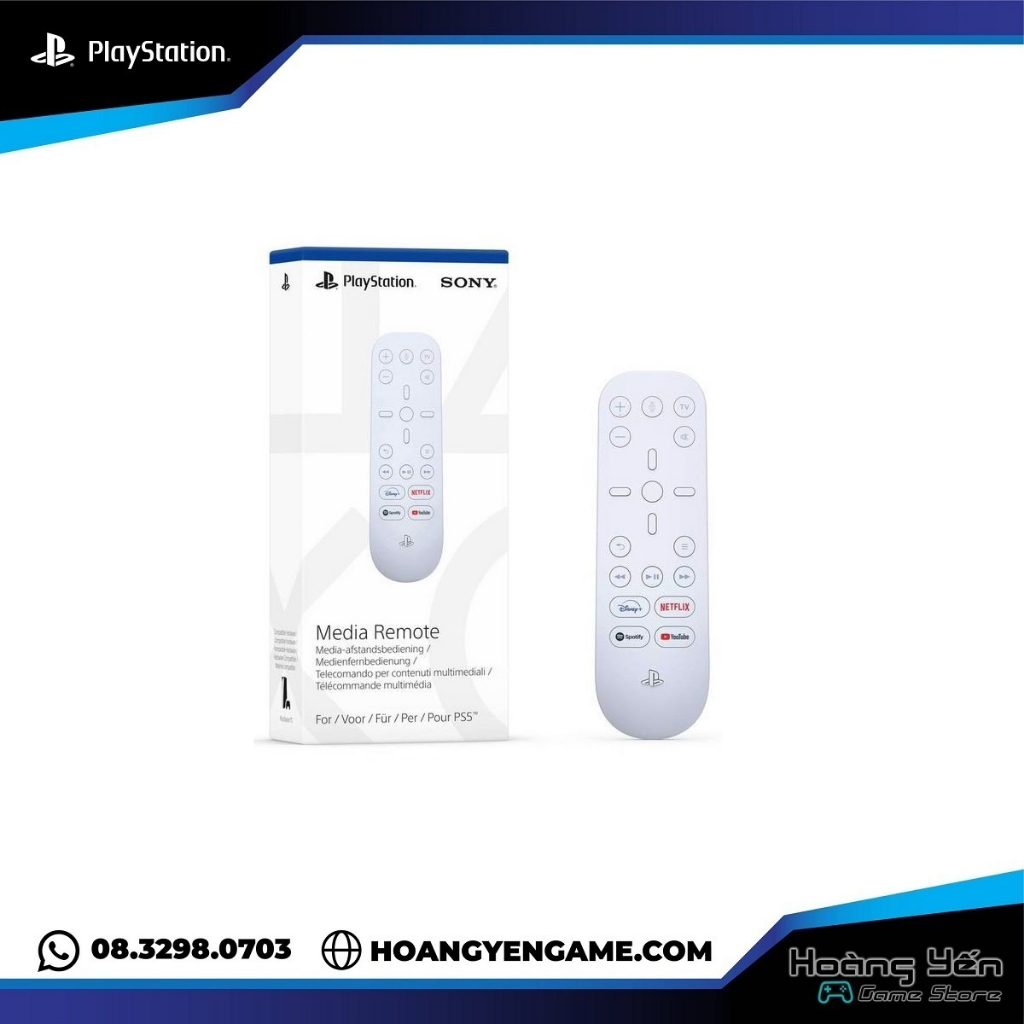 Remote Ps5 ( Media Remote For PS5 ) | Shopee Việt Nam