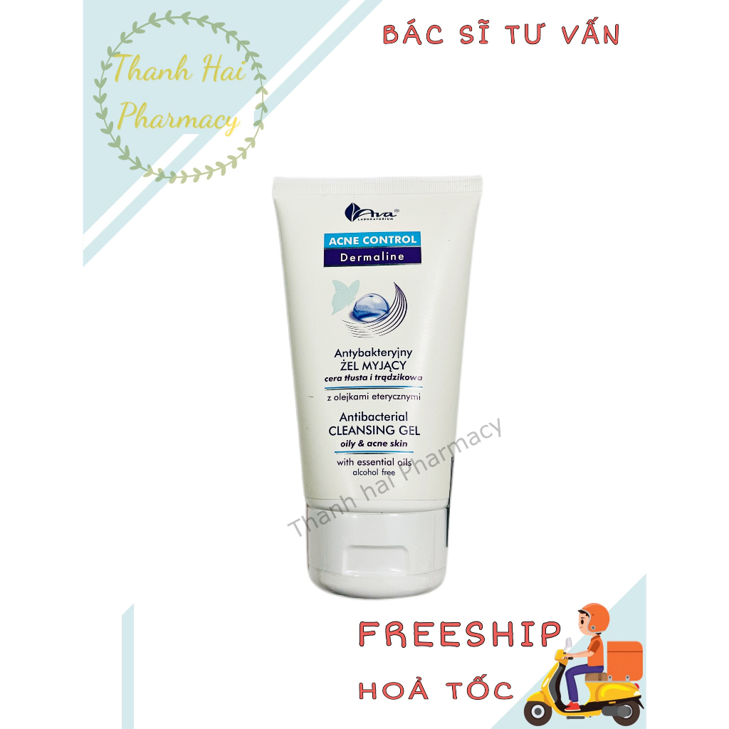 Sữa rửa mặt Ava Antibacterial Cleansing Gel 150ml | Shopee Việt Nam