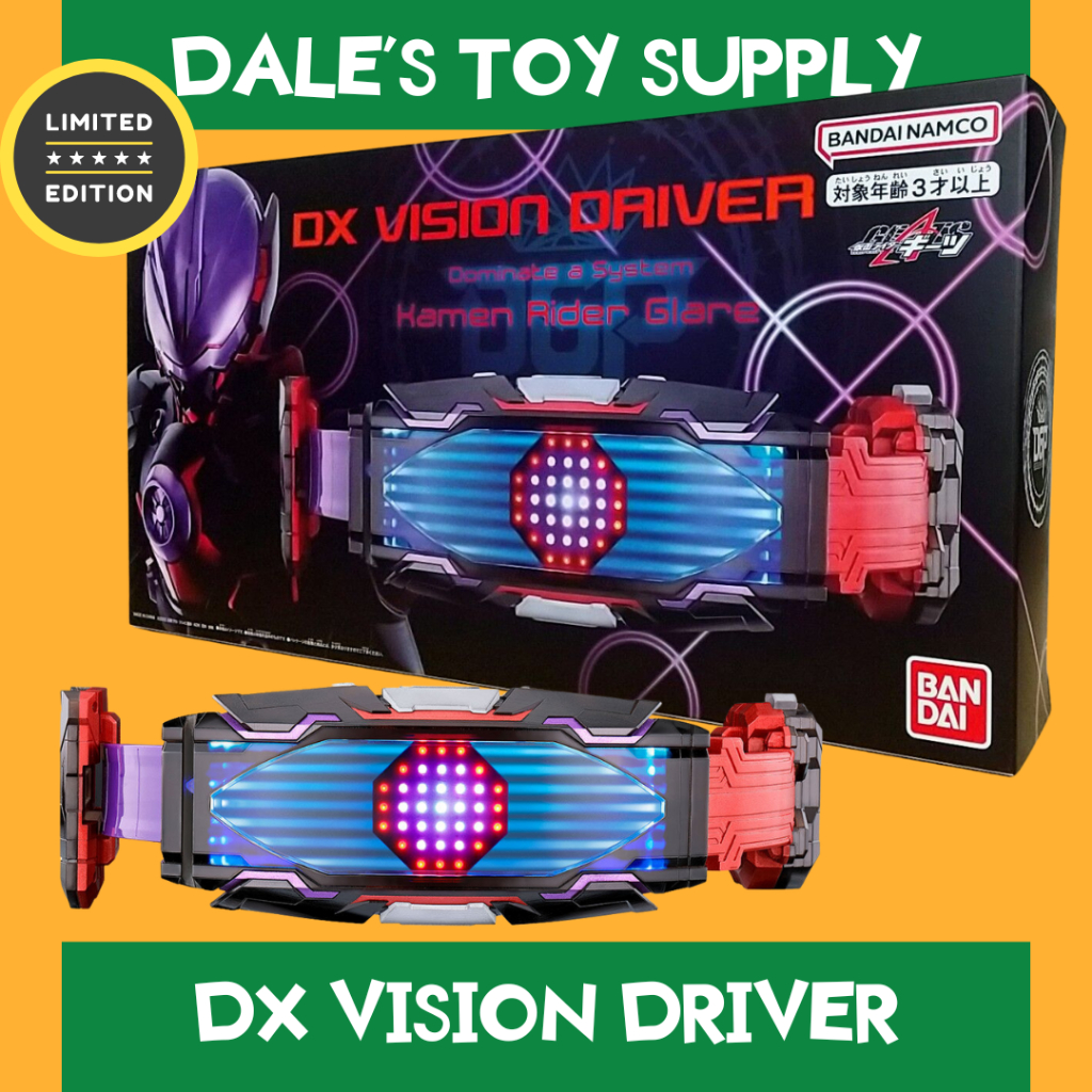 BANDAI - LIMITED - Đồ Chơi Siêu Nhân Hiệp Sĩ Mặt Nạ Kamen Rider Geats DX Vision Driver | Shopee ...