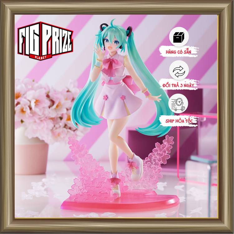 Mô hình Hatsune Miku Spring Omutatsu Version - Luminasta SEGA | Shopee ...