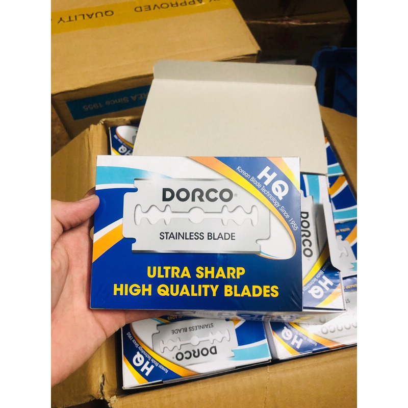 Dao lam dorco xanh Vỉ 200 Lưỡi Sắc Bén Không Rỉ | Shopee Việt Nam