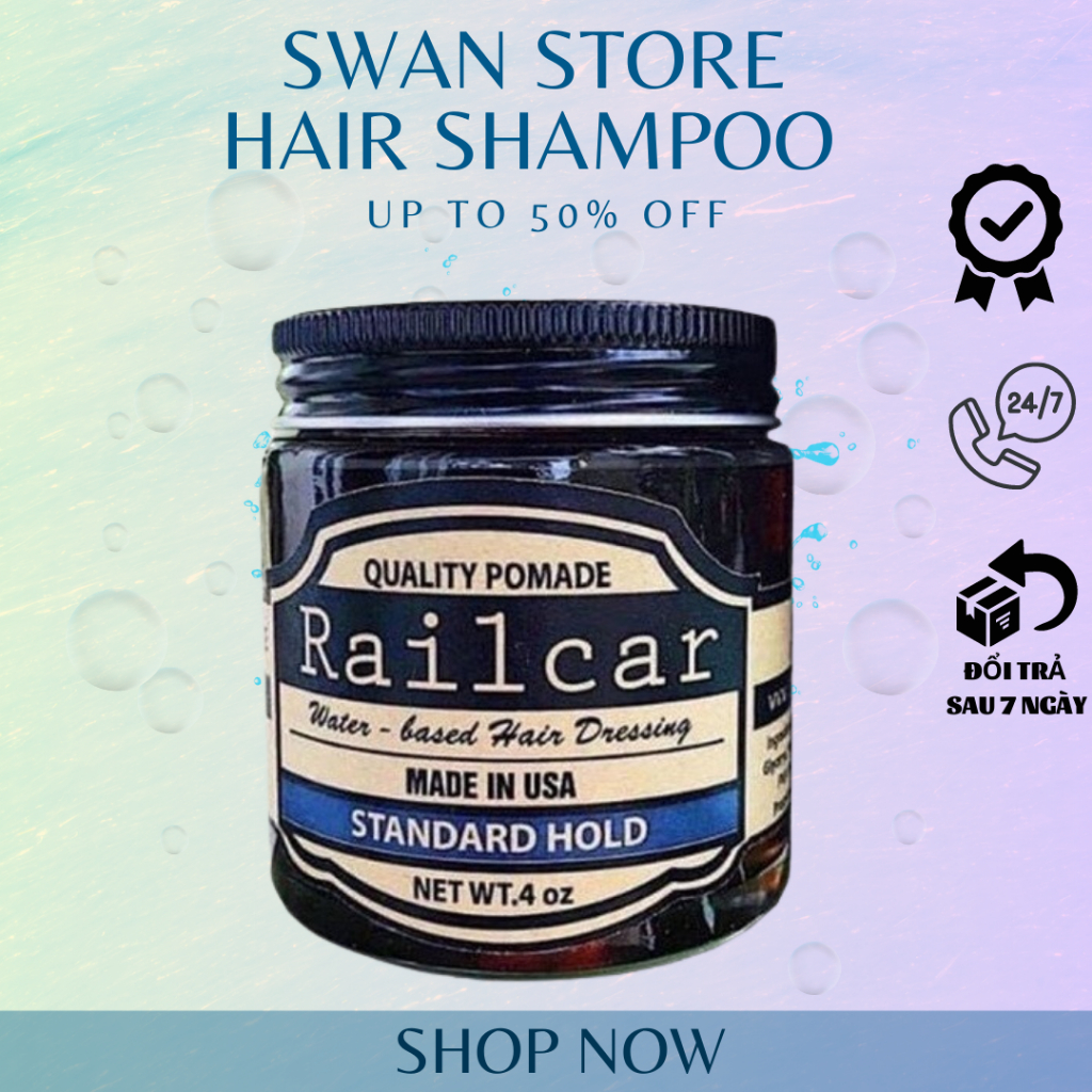 Sáp vuốt tóc nam RAILCAR SWAN STORE | Shopee Việt Nam