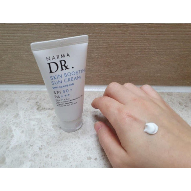 Kem chống nắng Dr.narma lên tone vật lý kiêm hóa học | Shopee Việt Nam