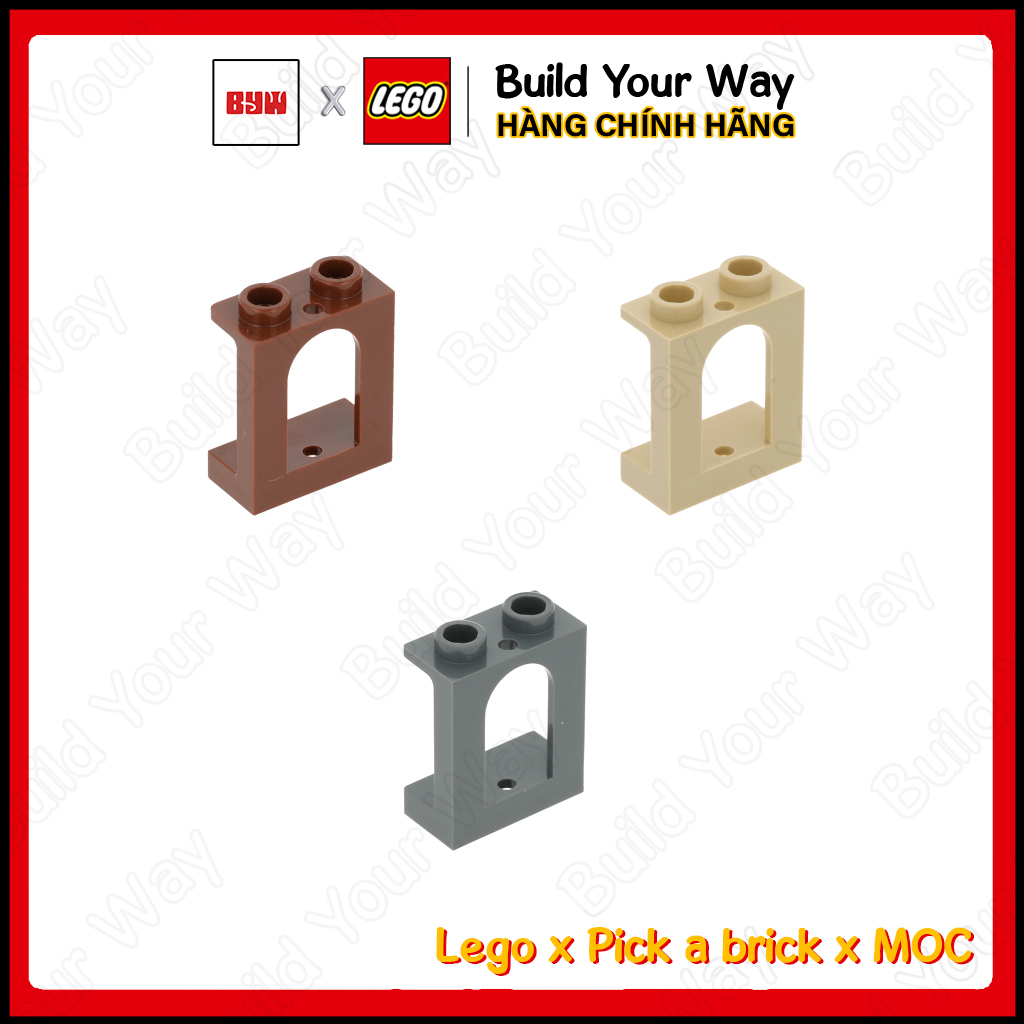 Gạch Lego chính hãng - Cửa sổ, Cửa sổ thành 1x2x2 / Part 90195: Window ...