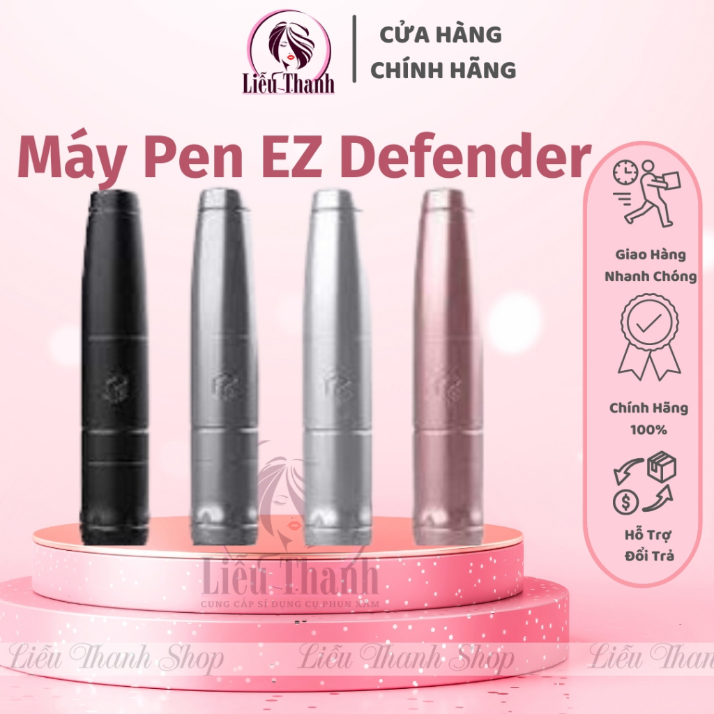 Máy Pen EZ Defender 2IN1, Máy Pen EZ Phun Xăm Môi TATTOO Chính Hãng ...
