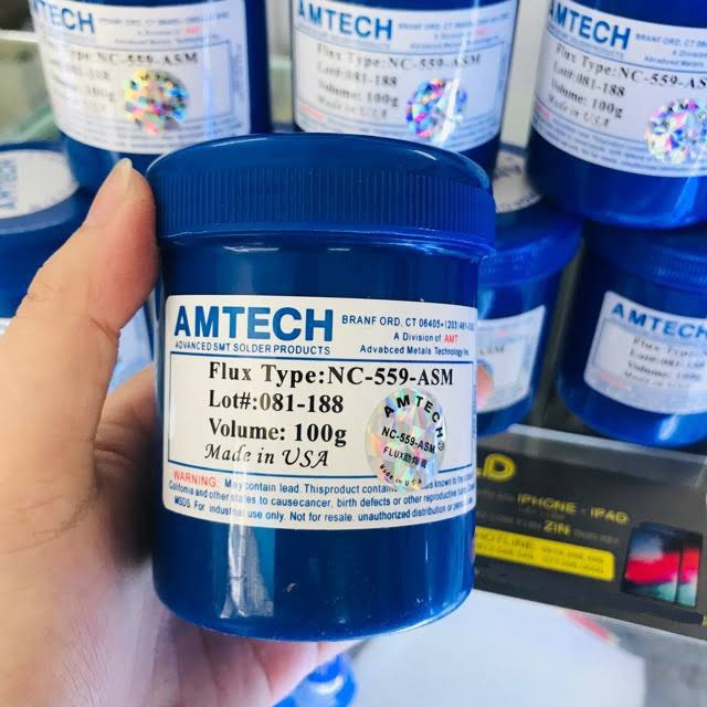 Mỡ hàn thiếc, dung dịch trợ hàn AMTECH NC-559-ASM 100g Cao Cấp | Shopee ...
