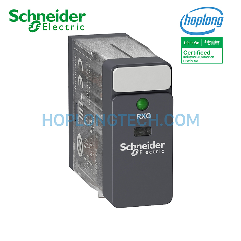 Relay trung gian RXG23BD Schneider - 2 Poles (8 chân) - 24VDC | Shopee ...