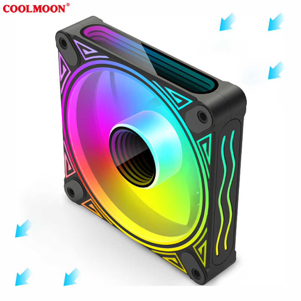 Quạt tản nhiệt, Fan Led ARGB Coolmoon - Led ARGB Sync Main 3 Pin 5V ...