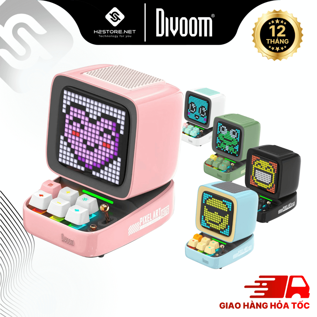 Loa Bluetooth Divoom DiToo-Pro | Shopee Việt Nam