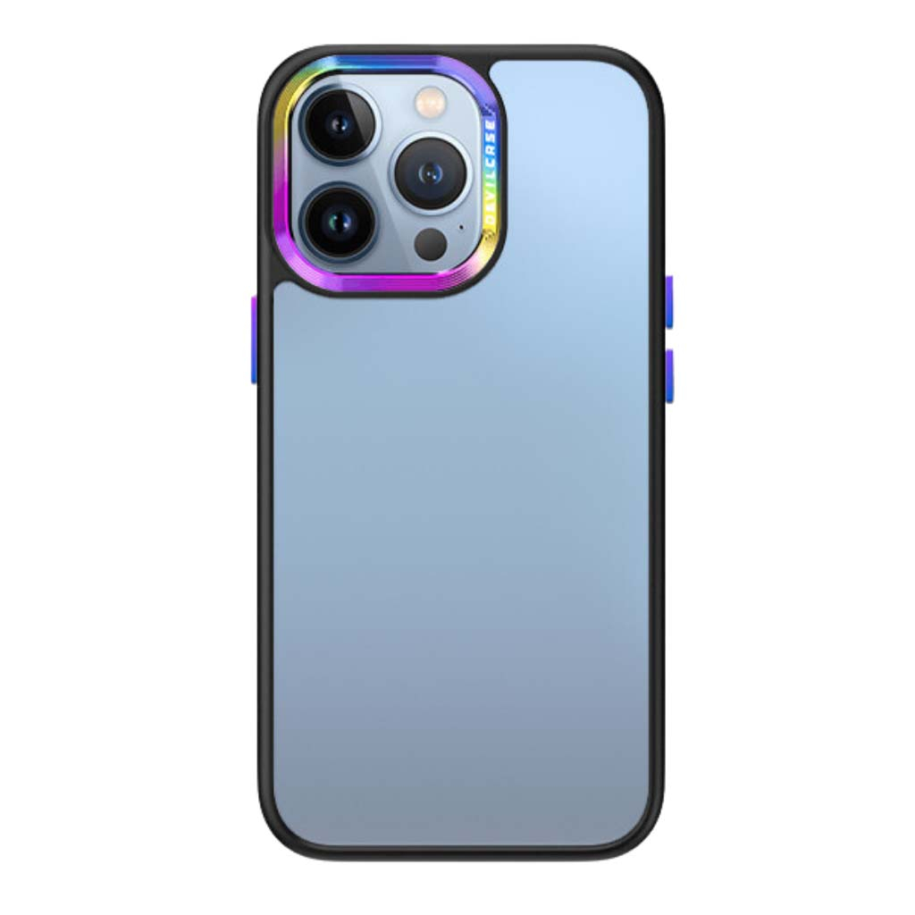 Ốp lưng Devilcase phiên bản tiêu chuẩn viền đen khung camera titan chống sốc cho điện thoại ip ...