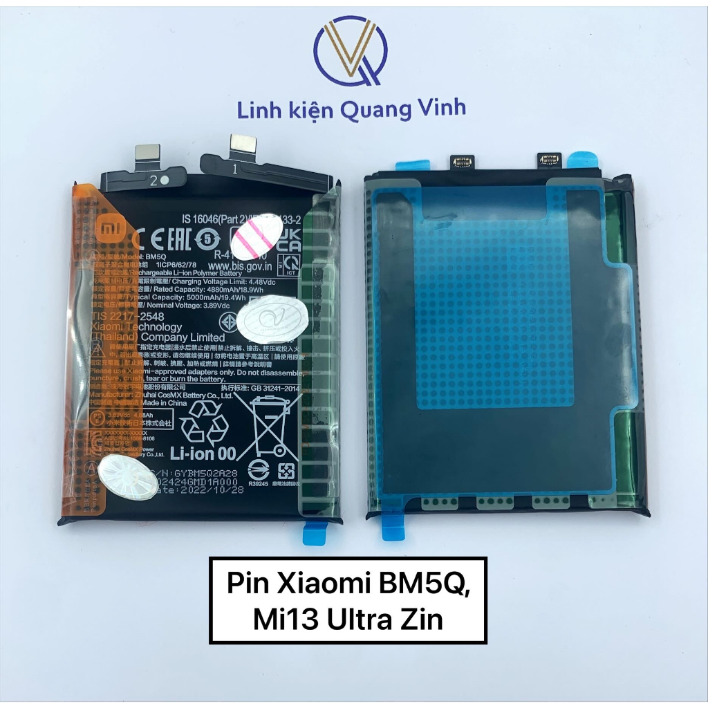 Pin Xiaomi BM5Q, Mi13 Ultra Zin | Shopee Việt Nam