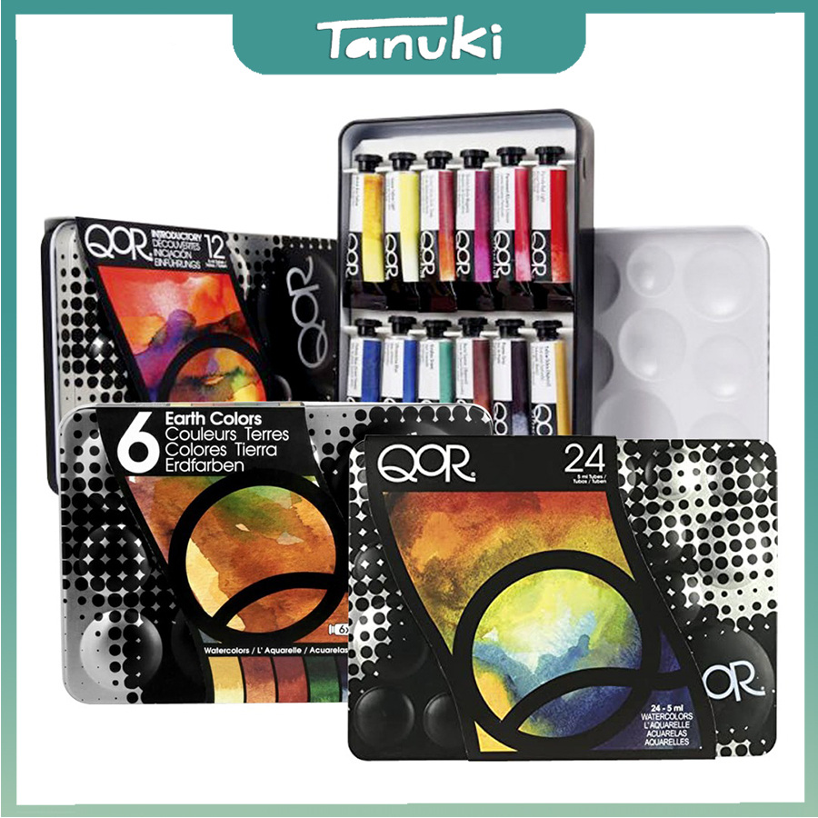 [TANUKI ART] Set màu nước hạng họa sĩ QOR | Shopee Việt Nam