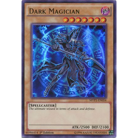 [ Dưa Hấu Yugioh ] Lá bài thẻ bài Dark Magician - Ultra Rare - Tặng bọc bài nhựa bảo quản ...