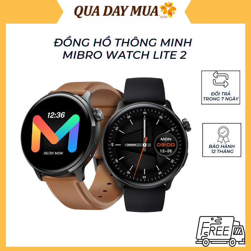 Đồng hồ thông minh Mibro Watch Lite 2 - XPAW011 (Bản quốc tế) - Hàng chính hãng - Bảo hành 12 ...