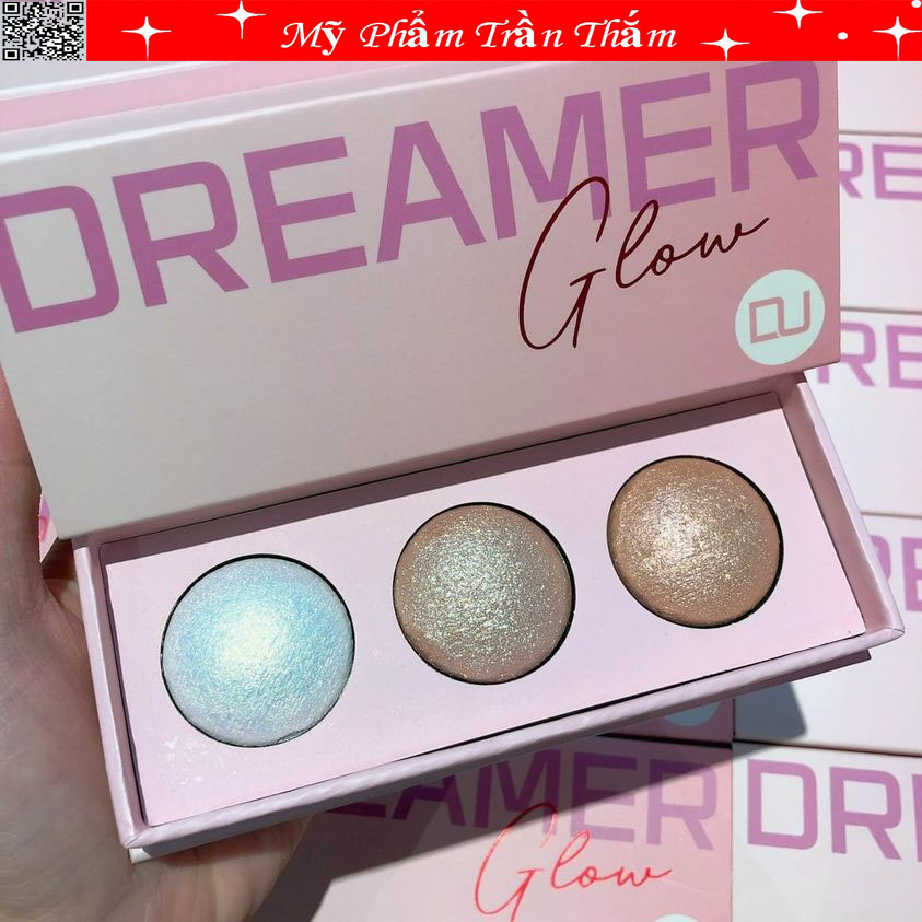 Bảng bắt sáng 3 ô DREAMER GLOW Highlight | Shopee Việt Nam