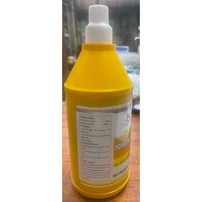 Dung dịch sát khuẩn vết thương Povidine chai 500ml | Shopee Việt Nam