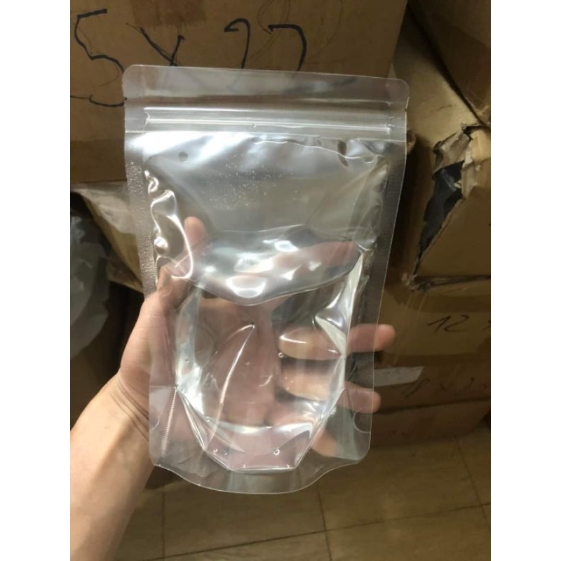 Túi Zip trong suốt 2 mặt size 20 *28 cm | Shopee Việt Nam
