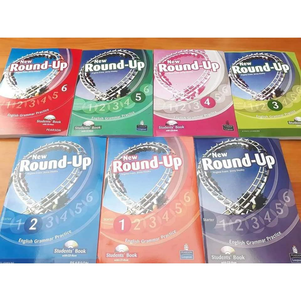 Bán lẻ bộ New Round-Up 7 cuốn màu | Shopee Việt Nam