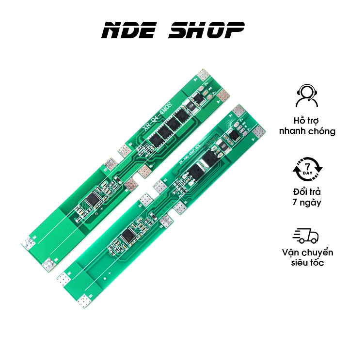 Mạch bảo vệ pin 4 Cell 14.4V 14.8V cho robot hút bụi loại dài | Shopee ...