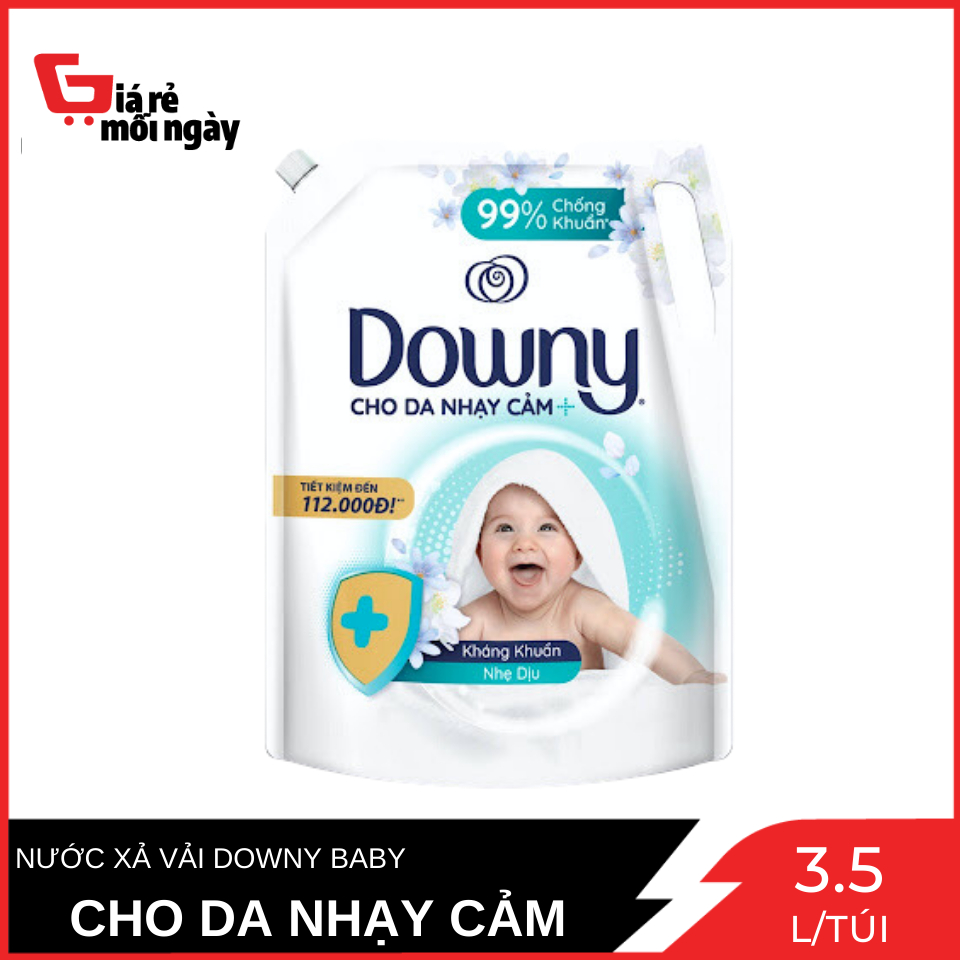 Nước xả vải Downy Baby Túi 3.5L | Shopee Việt Nam